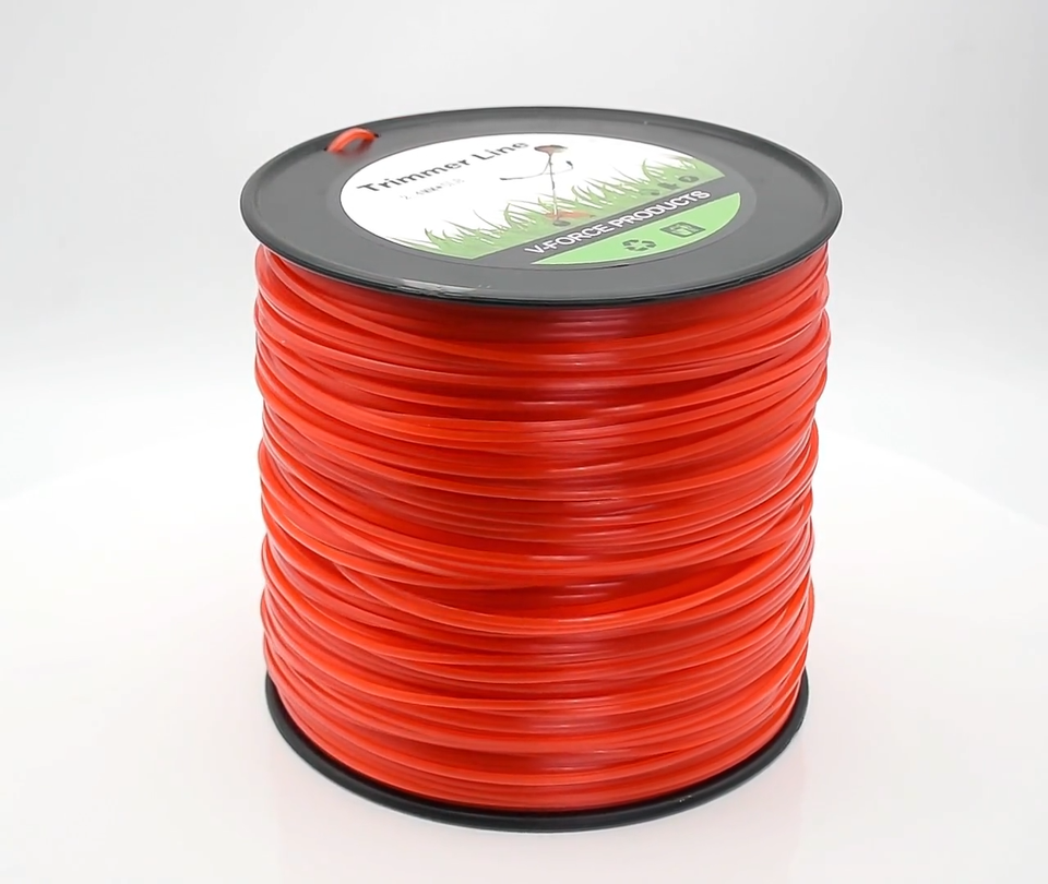 5lb .095 Heavy Duty Nylon Square Commercial String Trimmer Line Weed ...