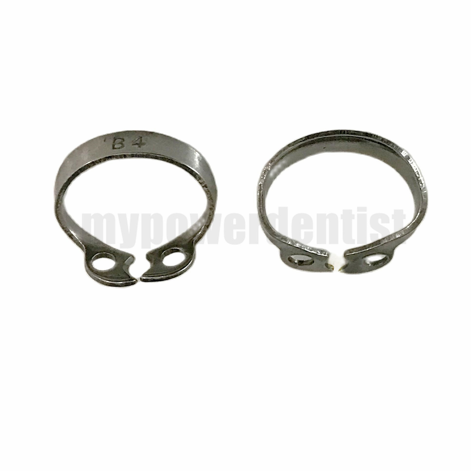 4Pcs Dental Rubber Dam Clamps #B4 Starter Brinker Tooth Retractor ...