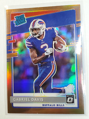 Gabriel Davis 2020 Panini Donruss Optic Bronze Prizm Rated Rookie 187 ...