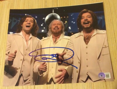 BARRY GIBB SIGNED SNL 8x10 PHOTO BARRY GIBB TALK SHOW BEE GEES BECKETT ...