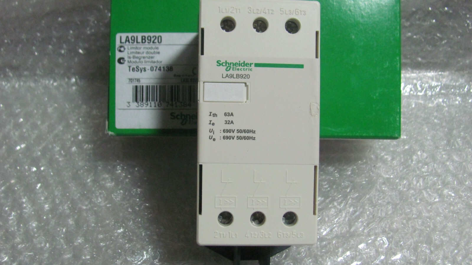 Schneider Electric LA9LB920 TeSys - 074138 Current limiter | eBay