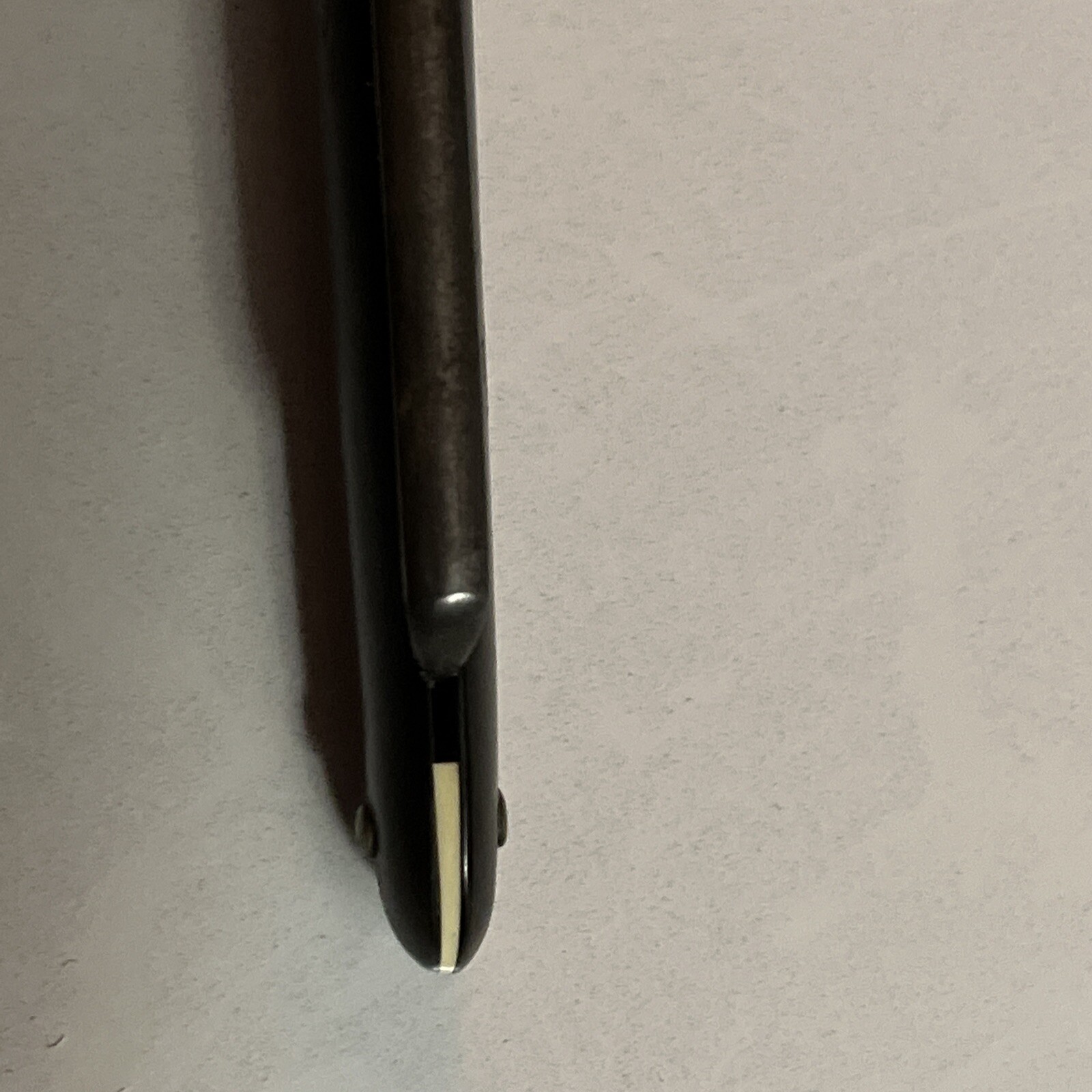 Vintage Salem Markos & Bros Warranted Black Straight Razor | eBay