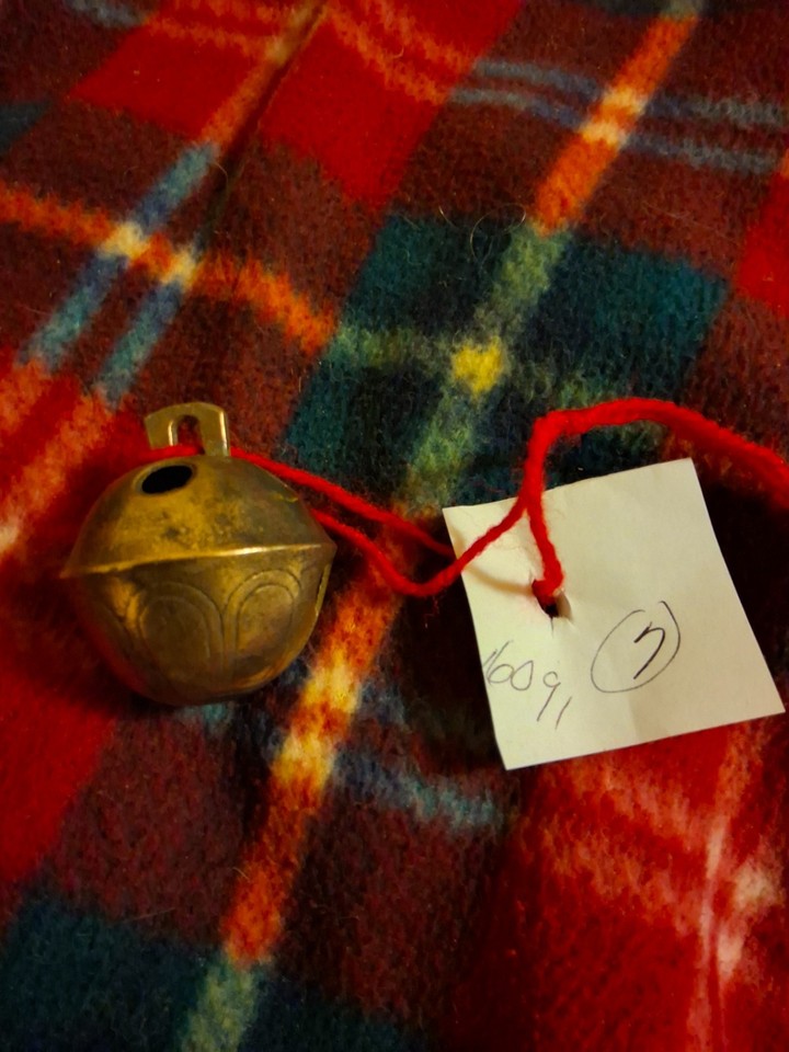 Antique Brass Crotal Sleigh Bell #7 Early Horse Harness Bell | eBay