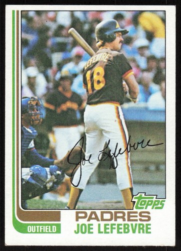 1982 Topps #434 Joe Lefebvre - FREE SHIPPING | eBay