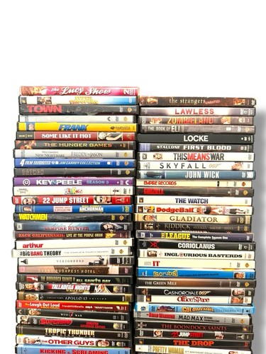 Huge Used DVD Lot Bundle Comedies, Action, Etc. | eBay