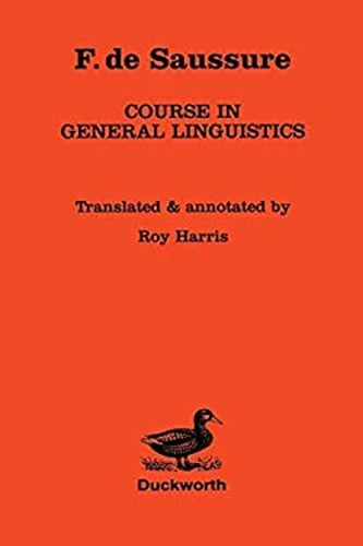 Course in General Linguistics Ferdinand De Saussure | eBay