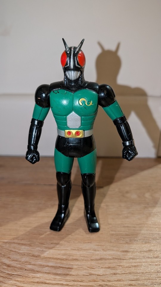 Vintage Bandai Kamen Rider Black RX Robo Bio Shadow Moon 1987/88 Japan ...