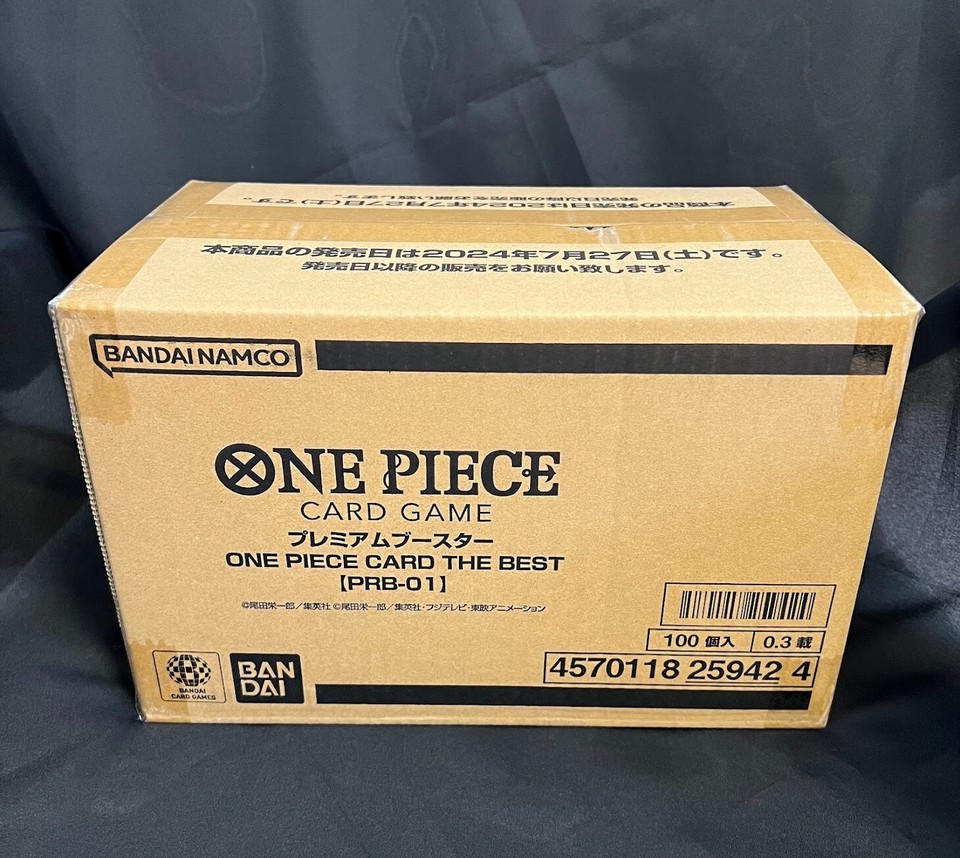 [Sealed] ONE PIECE CARD THE BEST Premium Booster Case (10 Box) PRB-01 ...