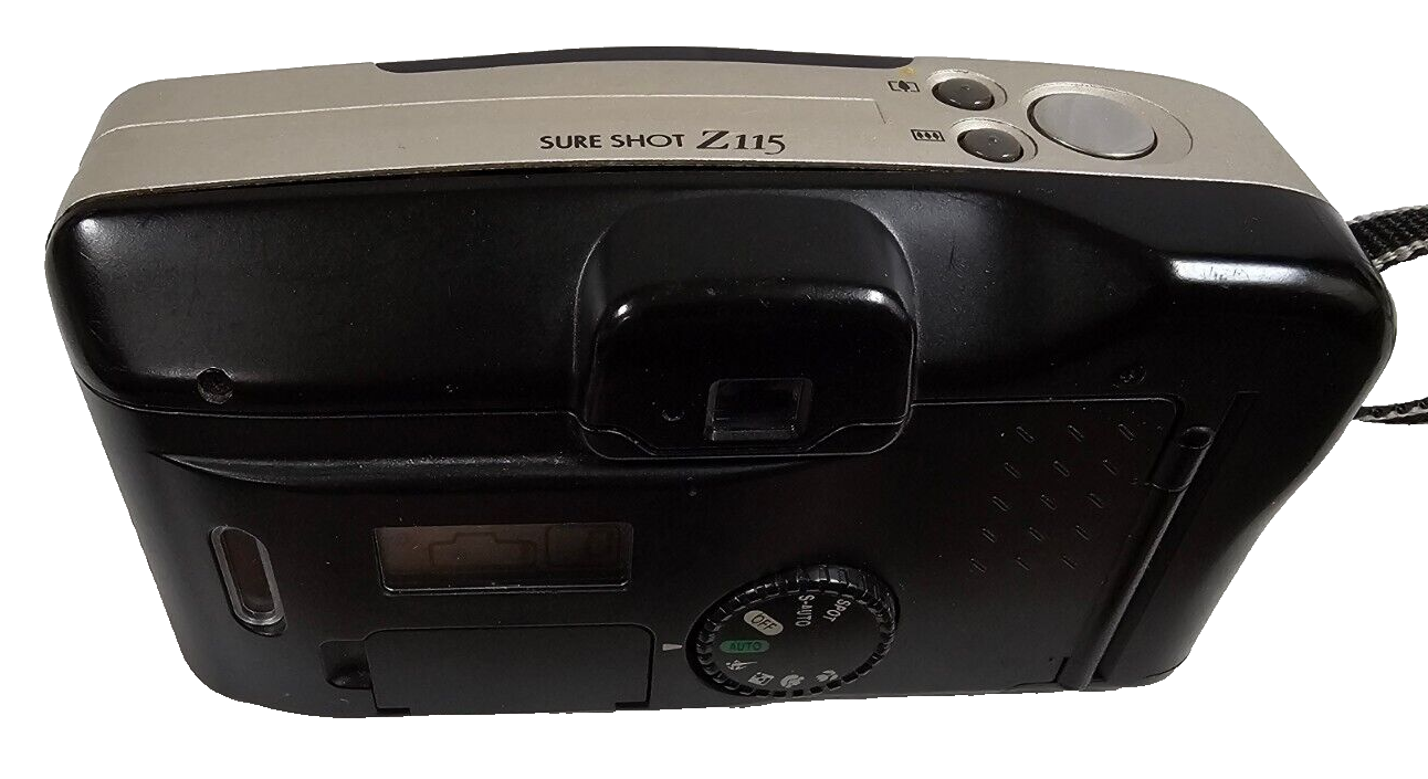 Canon Sure Shot Z115 Caption 35mm Point & Shoot Film Camera for sale ...