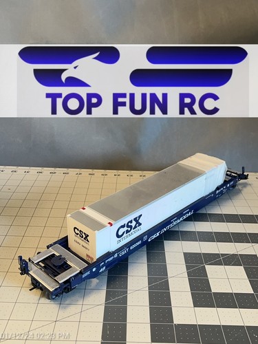 Lionel 2226591 CSX Husky Stack 48’ Containers Die-Cast O-Scale #620360 ...