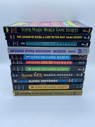 Lot Of 11 SNES Game Secrets Books Prima & Sandwich Island Publishing ...