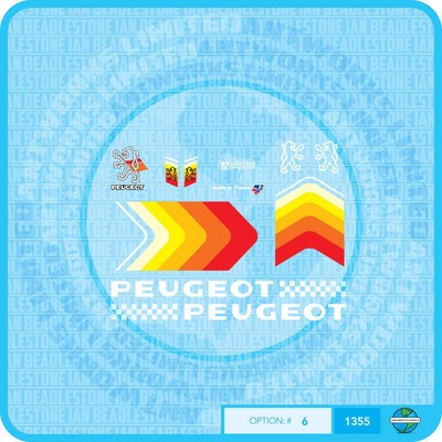 Decals, Stickers - Peugeot Bicycle Decal - Nelo's Cycles