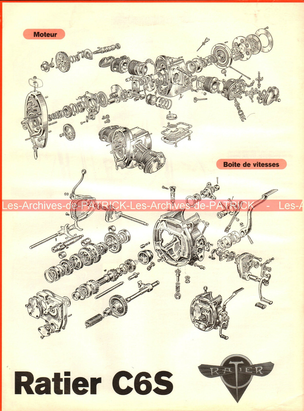 MOTOS D'HIER 27 RATIER 600 C6S Tri NEW MAP SOLYTO PARIS ROUEN 1914 ...
