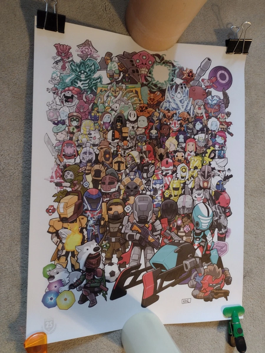 Destiny Video Game Poster