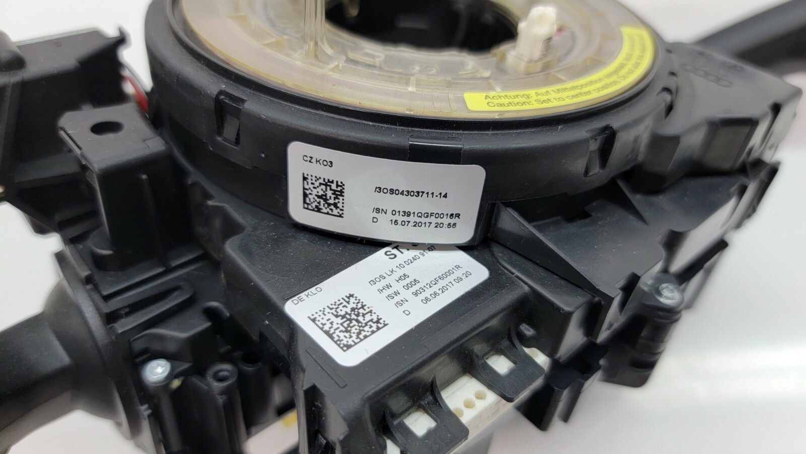 LAMBORGHINI AVENTADOR STEERING COLUMN COMBI SWITCH E GEAR SHIFTER ...