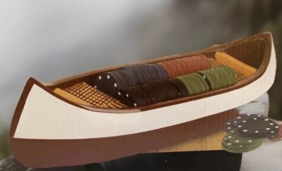 Canoe Poker Set - Canoe chip Holder - 100 Piece Chip Set - | eBay