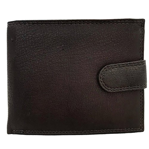 Portafoglio Uomo Paul.hide Pelle Morbida Portacarte Portamonete Bottone ...