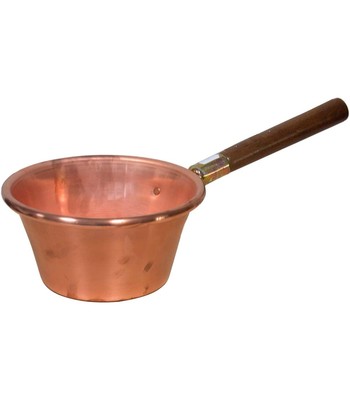 Home Paiolo Rame Manico in Legno Cm 26 Pentole und Preparazione Cucina ...
