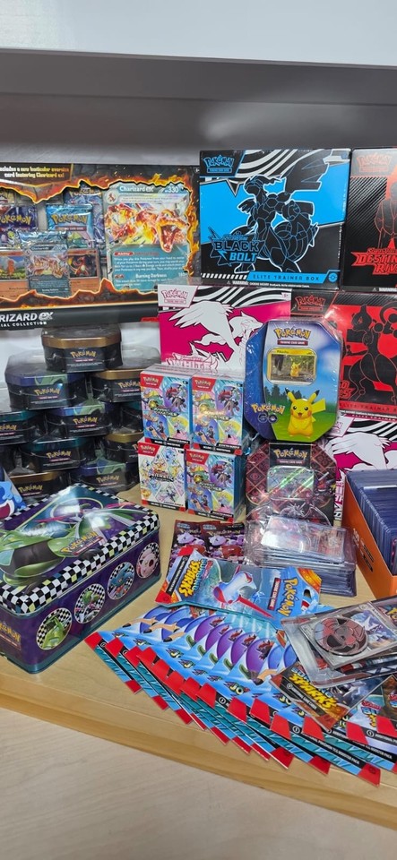 Pokémon Surprise Box – Includes Sealed Booster Packs, Ultra Rares ...