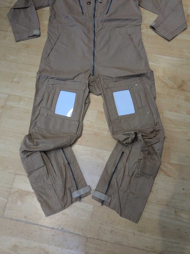 Royal Air Force Aircrew Flight Suit Coverall MK16A Desert Tan leg ...
