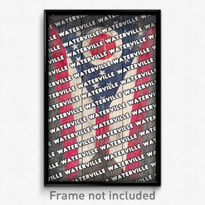 Waterville Ohio Poster (OH City Souvenir 11x17 Town Print) | eBay