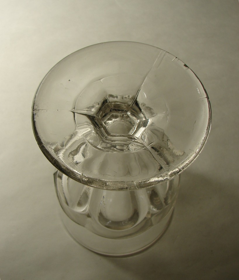 EAPG Loop Barrel Seneca Yuma Early American Pattern Glass Buttermilk ...