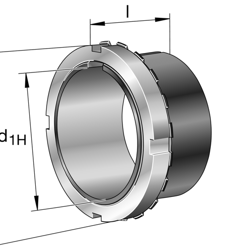 H2322 FAG/Schaeffler Technologies 100 x 154 x 126 mm ADAPTER/WITHDRAWAL ...