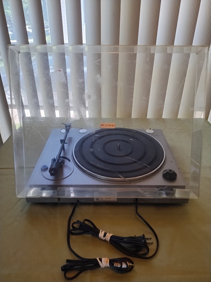 PROJECT/one DR-115 TURNTABLE WORKING BELT DRIVE SEMI AUTO NEW AT CART ...