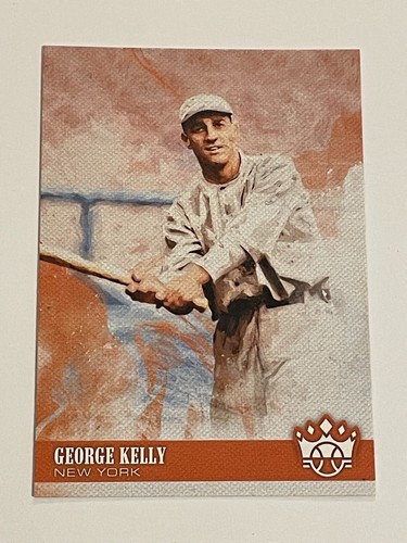 2018 Panini Diamond Kings Baseball #6 - George Kelly - New York Giants ...
