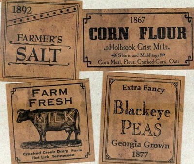 Primitives - Pantry Labels