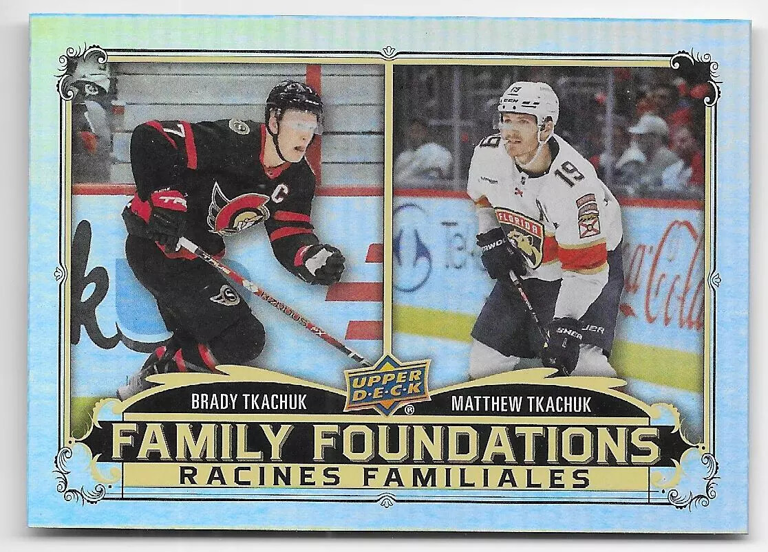 23/24 2023 TIM HORTONS GREATEST DUOS FAMILY FOUNDATIONS CARDS FF-X U ...