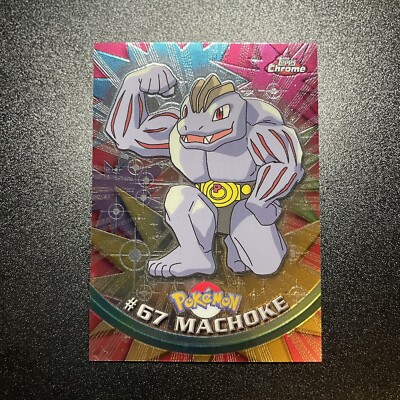 2000 Topps Chrome Pokemon #67 Machoke | eBay