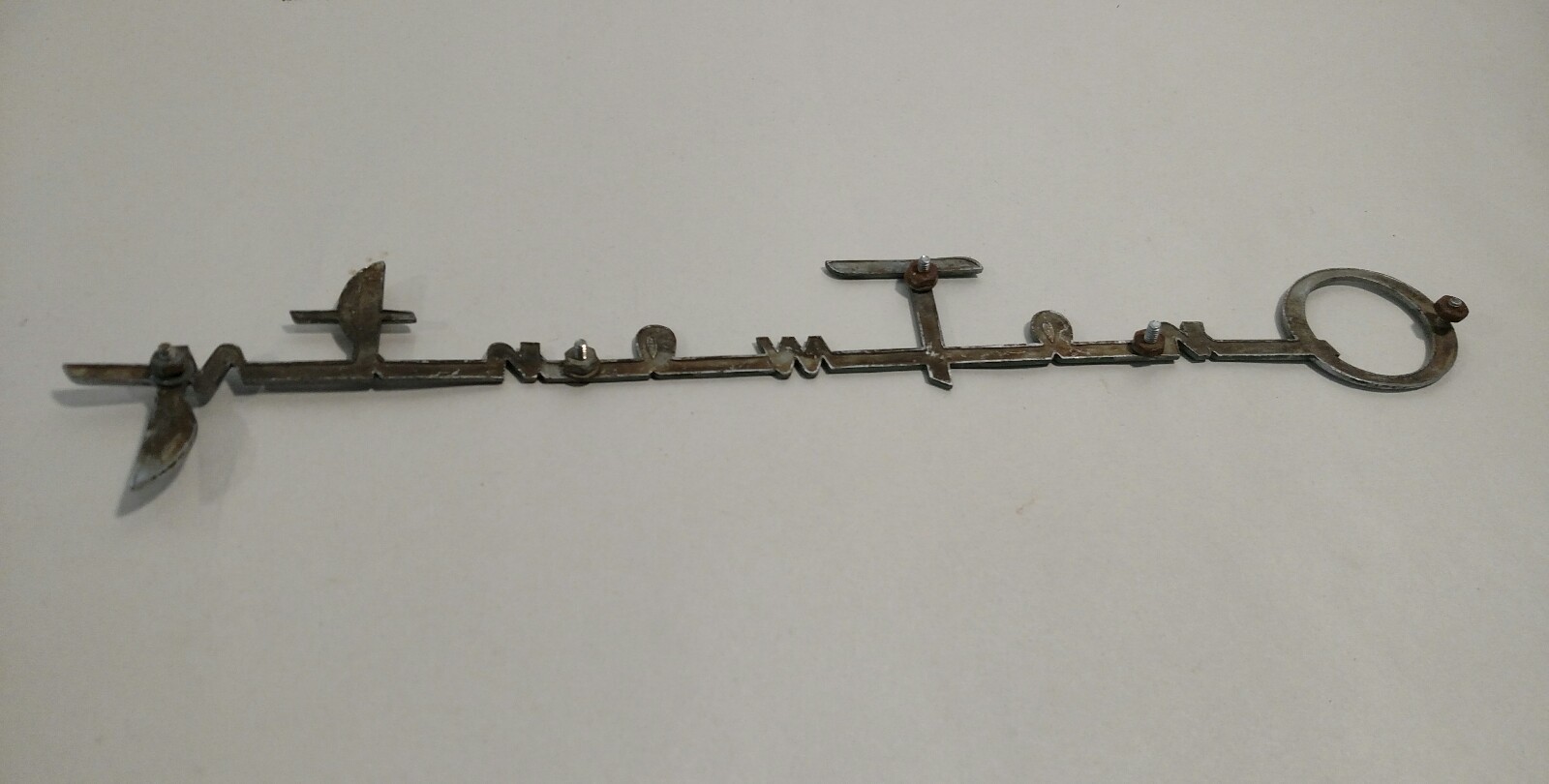 Vintage Authentic Original 1941- Packard 120 Script Emblem USA | eBay