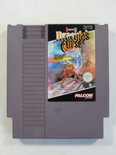 CASTLEVANIA III DRACULA S CURSE NINTENDO NES PAL-B FAH (CARTRIDGE ONLY ...