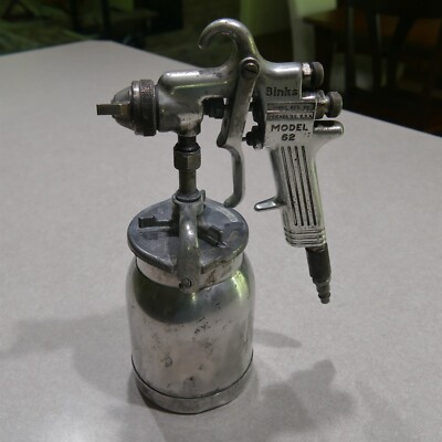 Vintage Binks Model 62 Pneumatic Spray Gun Auto Body Paint Tool w ...