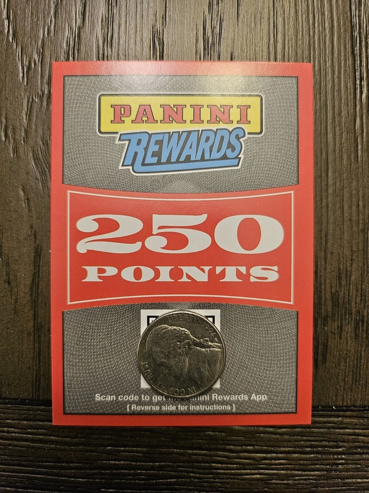 Panini Rewards Points - 1150 Unused | eBay