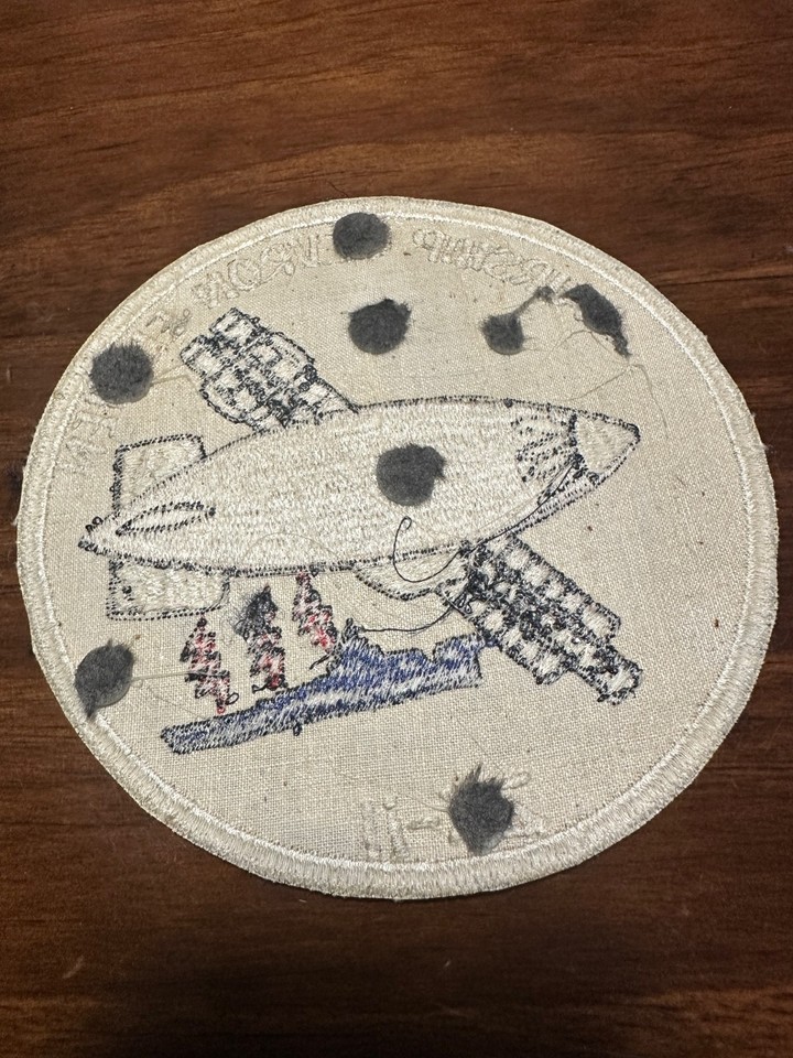 Vintage US Navy Airship Development Squadron 11 ZX-11 Patch | eBay