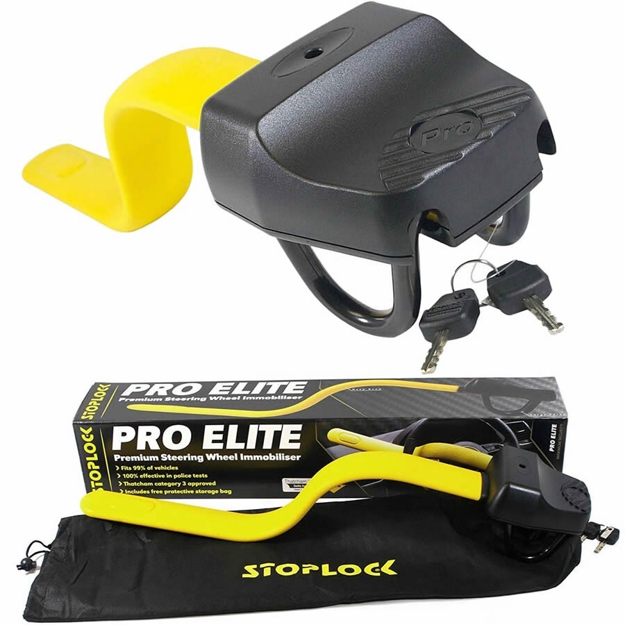 Stoplock Pro Elite Steering Wheel lock Premium Car Van 4x4 SUV ...