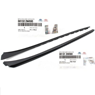 2013-2019 Hyundai Santa Fe GENUINE Windshield Pillar Molding LH & RH ...