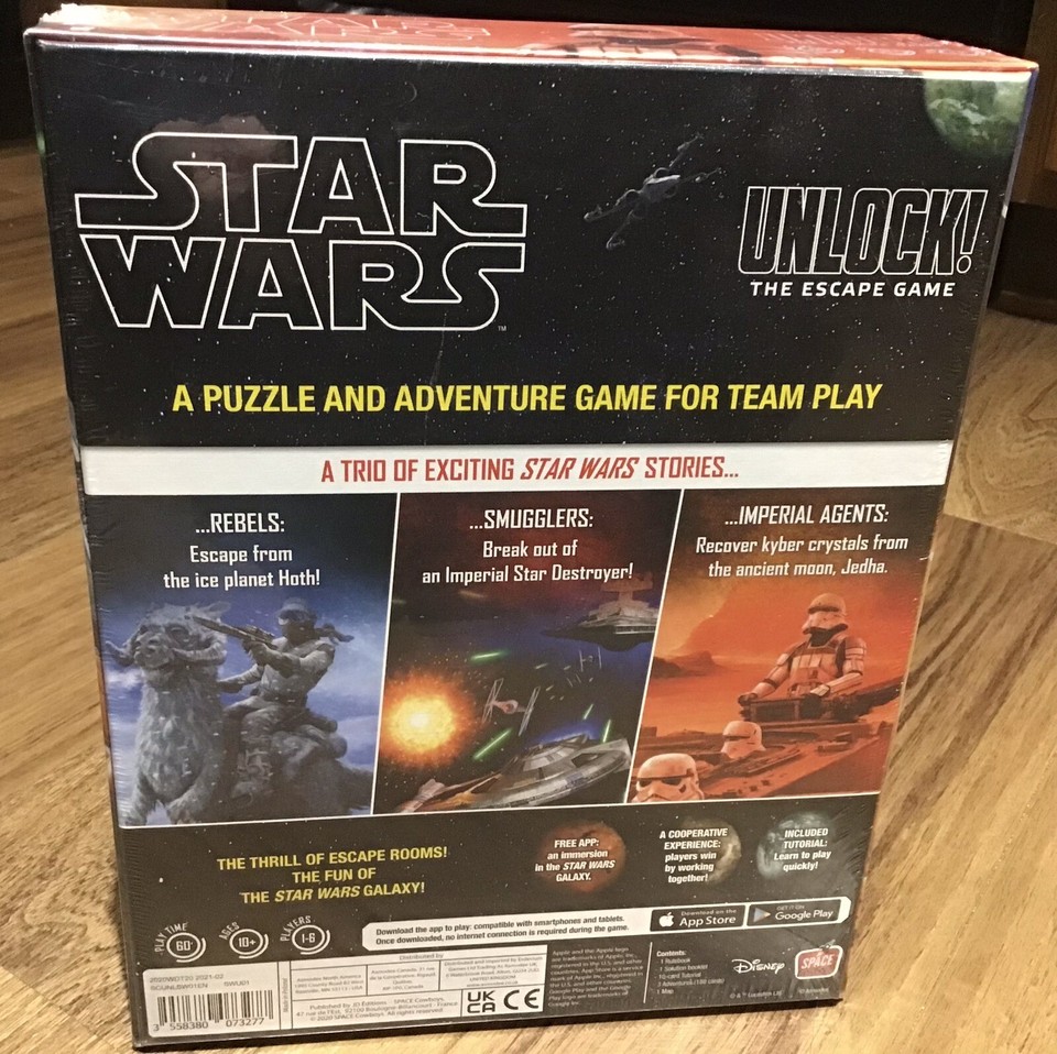 STAR WARS UNLOCK! The Escape Game New In Sealed Package | eBay