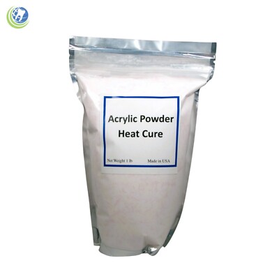 Dental Laboratory Dentist Heat Cure Acrylic Powder 1 Lb - Light Pink ...