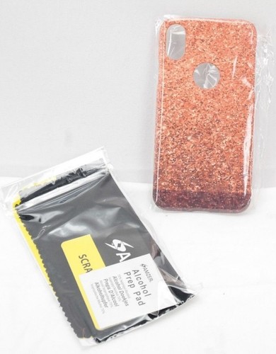 AMZER Slim Fit Designer Printed Hard Shell Case Iphone X and XS Glitter ...