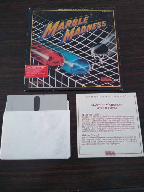 Marble Madness (Commodore 64/128, 1986) for sale online | eBay