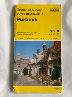 OS, Ordnance Survey,Outdoor Leisure Map, No: 15, Purbeck | eBay UK