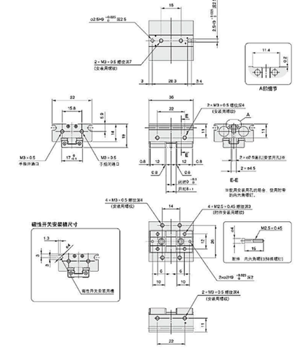 NEW 1PC MHF2-8D2 Low Profile Air Gripper Parallel thin gripper | eBay