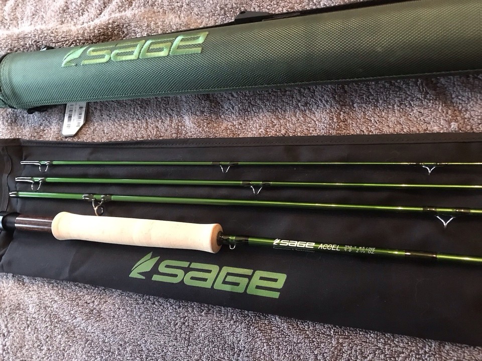Sage Accel 590-4 Fly Rod ( NEW ) | eBay