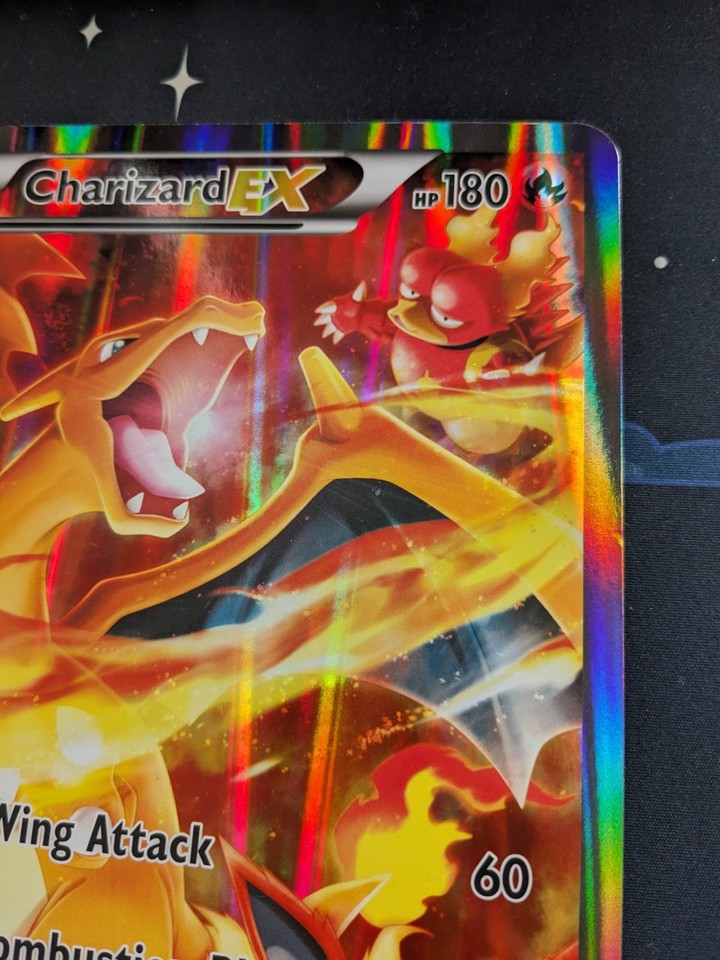 Charizard EX XY121 Holo Promo Pokemon Card TCG Generations Jumbo ...
