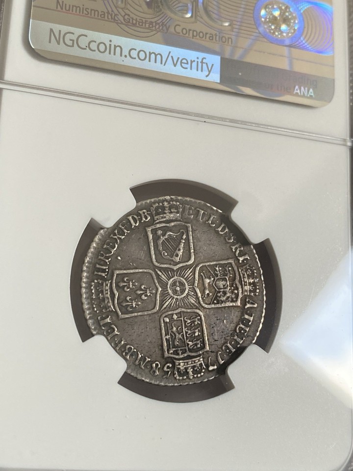 Shilling 1758 NGC VF35 Silver Coin | eBay UK