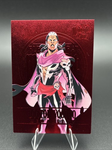 2023 Fleer Ultra Midnight Sons Medallions Ruby Red 34/50 Doctor Voodoo ...