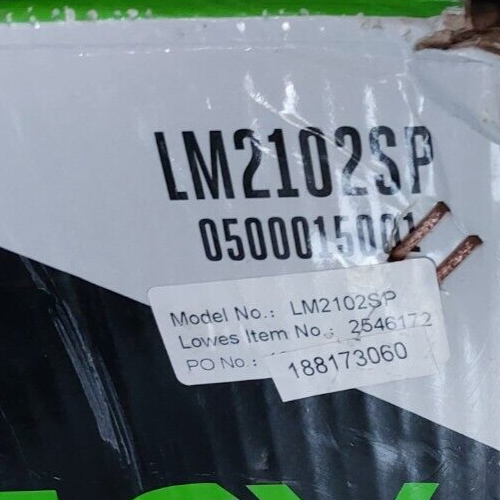 Ego-LM2102SP Cordless Lawn Mower 21in. Self Propelled Kit LM2102SP | eBay